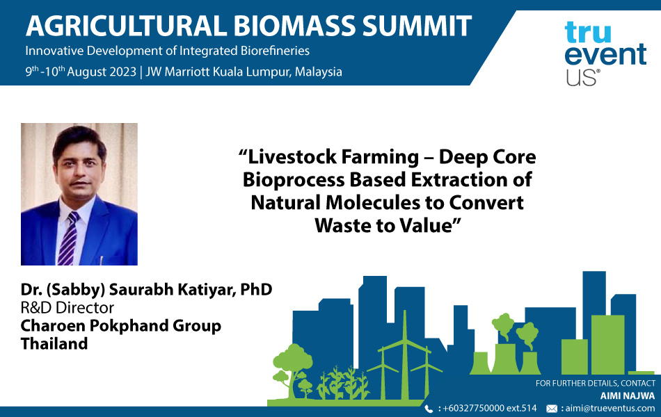 Agricultural Biomass Summit 2023 : Glimpse from my keynote speaker ...